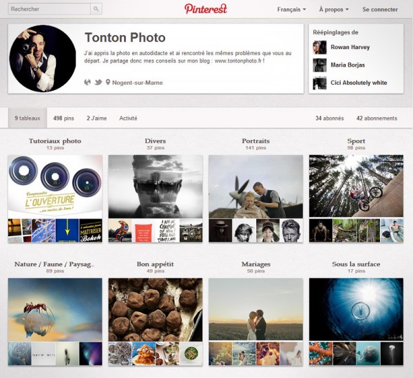 Pourquoi vous allez adorer Pinterest – Tonton Photo